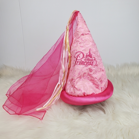 Disney | Accessories | Disney Parks Princess Castle Pink Glitter Satin ...